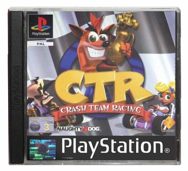 CRASH TEAM RACING (PS1 Game) Bandicoot CTR Playstation A EUR 69,73 ...