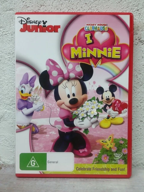 MICKEY MOUSE CLUBHOUSE: I Heart Minnie - DVD - DISNEY JUNIOR Pluto ...