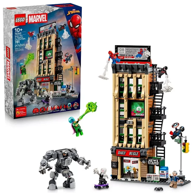 LEGO MARVEL SPIDER-MAN vs. Mysterio: The Daily Bugle 76342 $118.26 ...