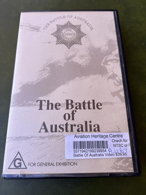 RARE THE BATTLE Of Australia VHS Documentary Darwin Bombing WW2 $199.00 ...