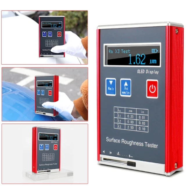 SURFACE ROUGHNESS TESTER Gauge Surftest Profilometer Profile Gauge Ra ...