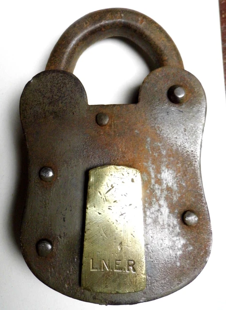 RAILWAY LNER PADLOCK large £14.99 - PicClick UK