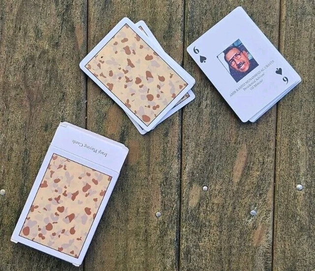 AUSTRALIAN ARMY SPECIAL Forces Iraq Most Wanted Playing Cards $35.00 ...