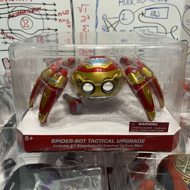 DISNEY AVENGERS CAMPUS Spider-Bot Iron Man TACTICAL UPGRADE Marvel ...