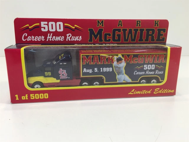 1999 MARK MCGWIRE Limited Edition Semi Truck Trailer White Rose NIB 500 ...
