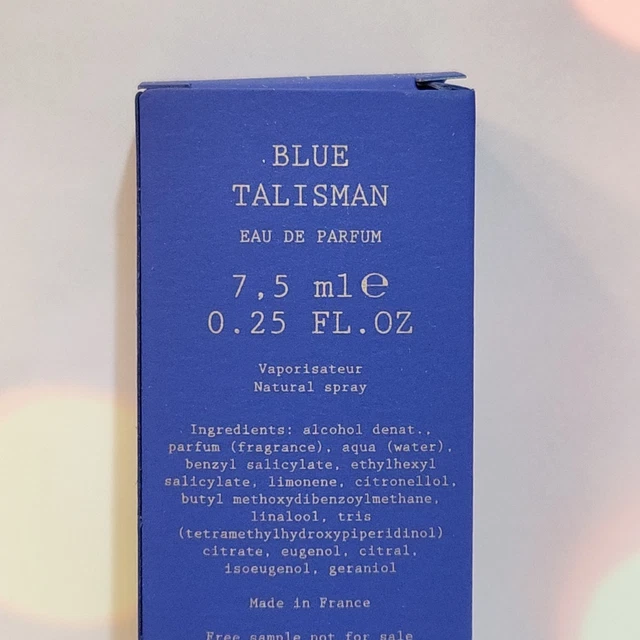 EX NIHILO BLUE Talisman Eau de Parfum EDP 7.5ml BNIB Travel Spray £25. ...