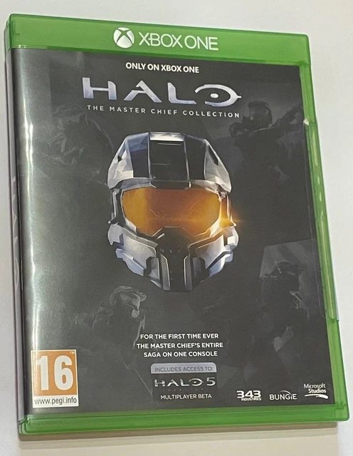 MICROSOFT XBOX ONE 1 Halo The Master Chief Collection Game Pegi 16 ...