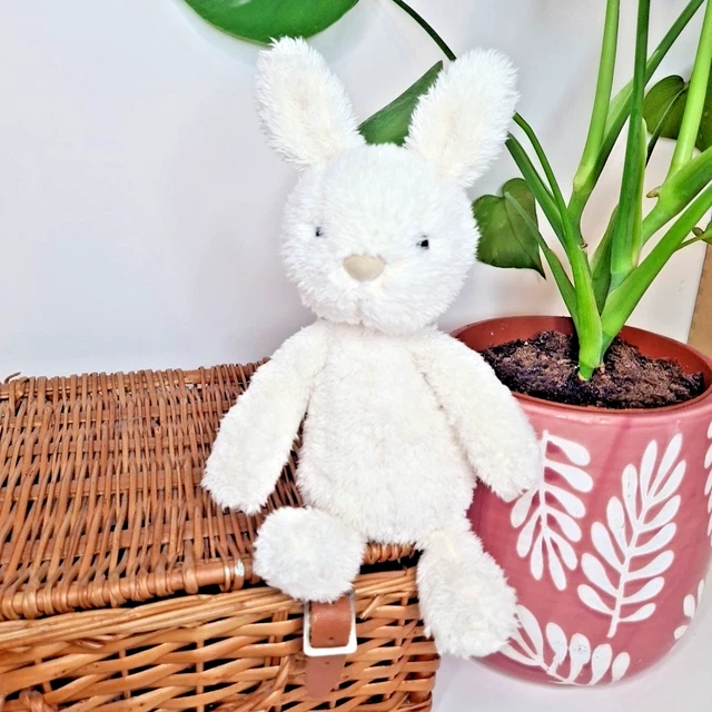 JELLYCAT SMALL NUGGET Bunny Rabbit - Small Bunny Cream Rabbit Soft Toy ...
