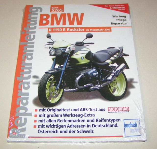 MANUEL DE RÉPARATION BMW R 1150 Rockster - Partir Année 2003 - Bucheli ...