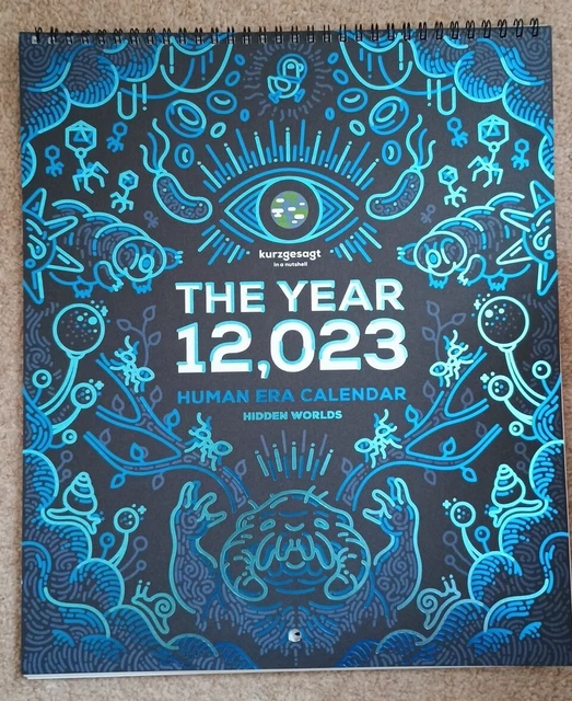 KURZGESAGT THE YEAR 12,023 Human Era Calendar Hidden Worlds. Excellent ...