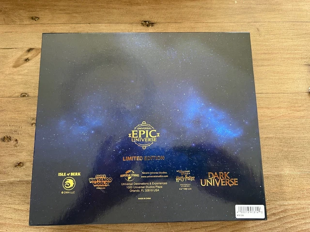 UNIVERSAL EPIC UNIVERSE Grand Opening Day 2025 Set of 5 Limited Edition ...