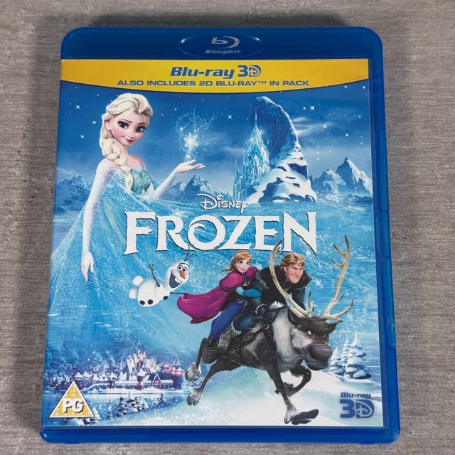 FROZEN BLU-RAY 3D - 2013 Disney Kids Family Musical £4.65 - PicClick UK