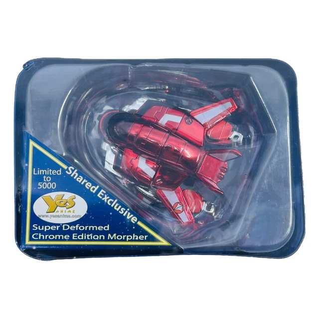 ROBOTECH SUPER DEFORMED Chrome Edition Morpher Limited to 5000 Toynami ...