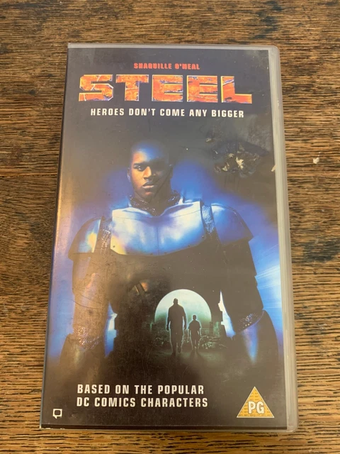 STEEL - HEROES DONT COME ANY BIGGER Shaquille O'Neal VHS VIDEO £14.99 ...