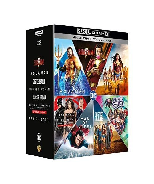 COFFRET DC UNIVERSE 7 films 4k ultra hd [Blu-ray] [FR Import], Gadot, Gal EUR 82,21 - PicClick FR
