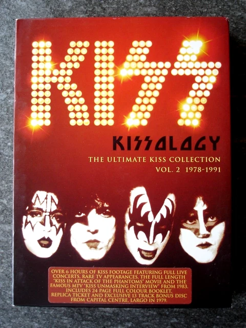 KISS &KISSOLOGY: THE ULTIMATE KISS COLLECTION VOL.2 1978-1991 Box 4 x ...