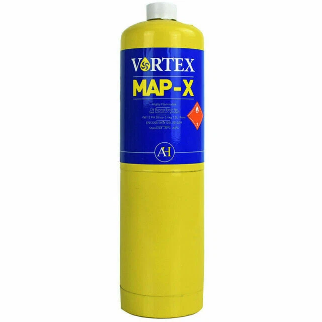 ARCTIC HAYES VORTEX Map-x Brazing Gas Cylinder Vg1 £11.12 - PicClick UK