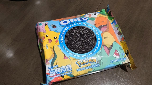 OREO X POKÉMON Limited Edition Chocolate Sandwich Cookies (15.25 Oz) £ ...