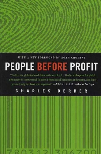 CHARLES DERBER PEOPLE Before Profit (Poche) EUR 25,52 - PicClick FR