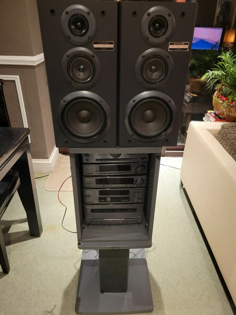 PIONEER HI FI Stack Sound System S-P710 series - Includes Cabinet and ...