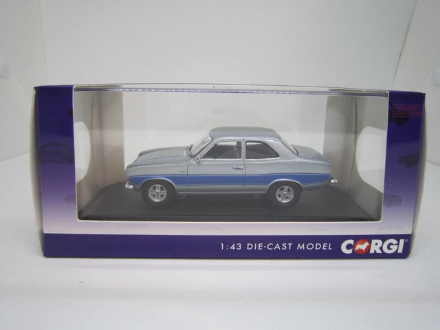 CORGI VANGUARDS BRAND New Ford Escort Mk1 Rs 2000Stardust Silver 1/43 ...