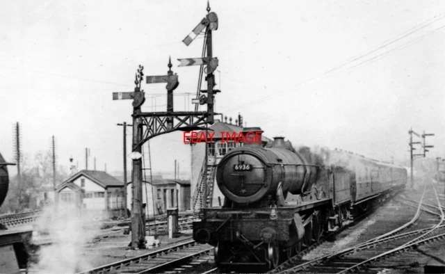 PHOTO GWR No 6936 Breccles Hall At Stourbridge Junction 1951 £1.90 ...