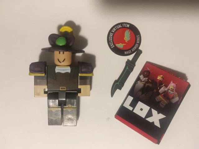 Roblox Series 10 Dungeon Quest Mage Armor Wings Code Inutilisé Figurine Roblox Eur 1014