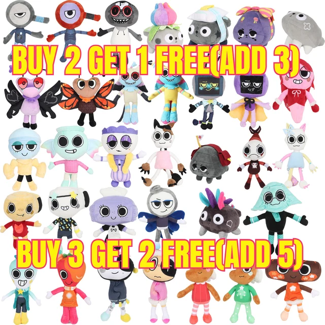 DANDY'S WORLD PLUSH, 9 Inch Twisted Cosmo Dandys World Plush Toys, Soft ...