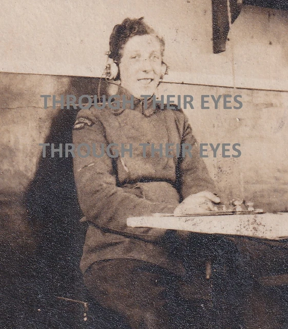 ORIGINAL WW1 PHOTO Royal Flying Corps Wireless radio Morse Code ...