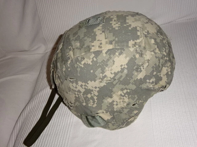 US ARMY HELMET Medium Ach Body Armor Mich Sds Acu Ocp Ucp Flag Iotv ...