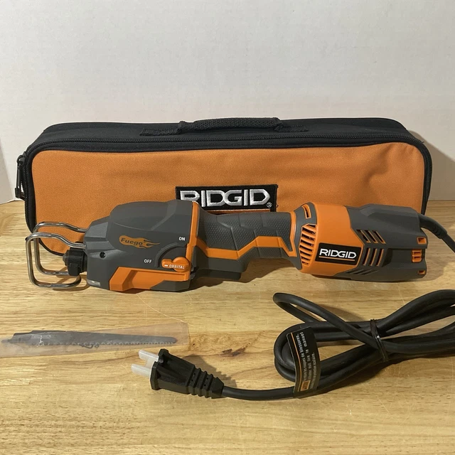 RIDGID R3031 ONE-HANDED Orbital Reciprocating Saw - #456 $34.00 - PicClick
