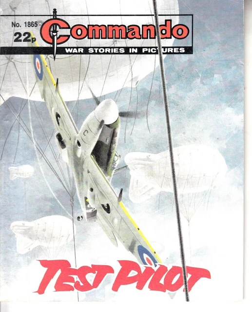 COMMANDO COMIC TEST PILOT Issue No 1865 EUR 6,99 - PicClick IT