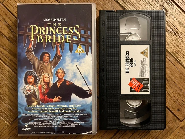 THE PRINCESS BRIDE - VHS Tape PAL Video Film Childrens Family Fantasy ...