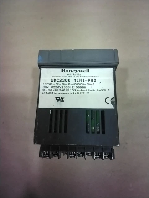 HONEYWELL DC230B-CE-20-10-0000000-00-0 MINI-PRO UDC2300 £189.20 ...