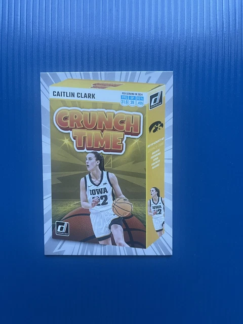 2024 PANINI CAITLIN Clark Collection Crunch Time #SS-CT2 Caitlin Clark ...