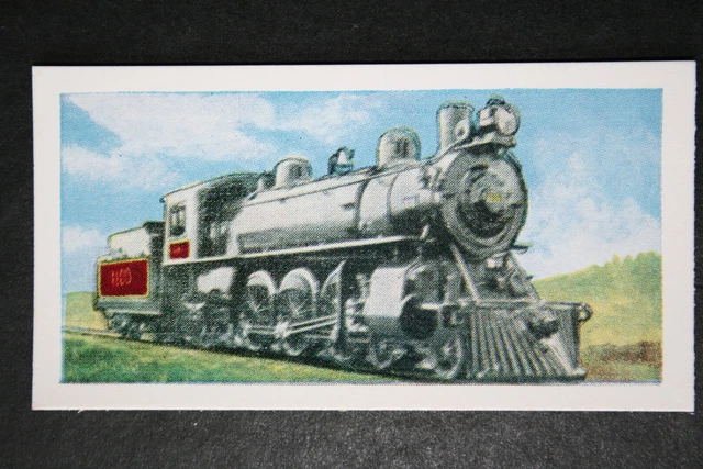 CANADIAN PACIFIC RAILWAY Steam Locomotive 1100 Vintage Card GE09 £3.99 ...
