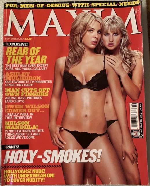 MAXIM MAGAZINE 2005 Hollyoaks, Gemma Atkinson £9.99 - PicClick UK