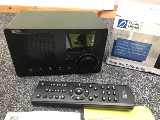 OCEAN DIGITAL INTERNET Radio WR-210N, Bluetooth, DAD (IR) e batteria ...