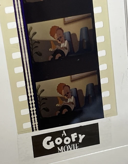 DISNEY ANIMATION AUTHENTIC Film 5-Cell Strip 1995 GOOFY MOVIE Bobby ...