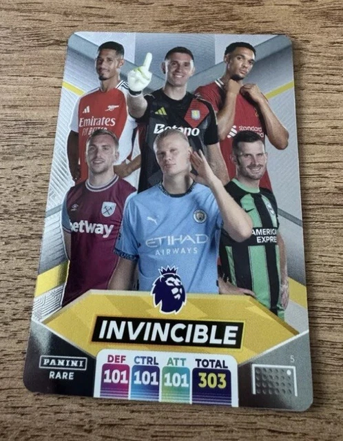 PANINI ADRENALYN XL Premier League 2025 INVINCIBLE Card #5 £5.51 ...