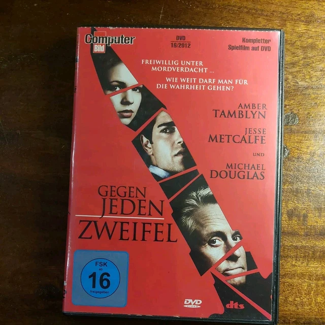 GEGEN JEDEN ZWEIFEL - dvd - Michael Douglas EUR 1,00 - PicClick DE