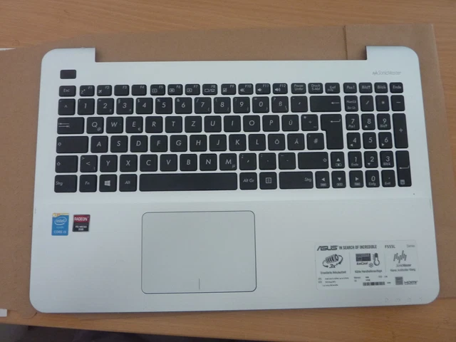 ORIGINAL TASTATUR ASUS SonicMaster Top Case Keyboard mit Touchpad EUR ...