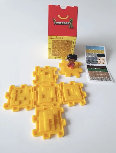 MCDONALDS A MINECRAFT Movie Happy Meal Collectible Toy Gold Block BNIB ...
