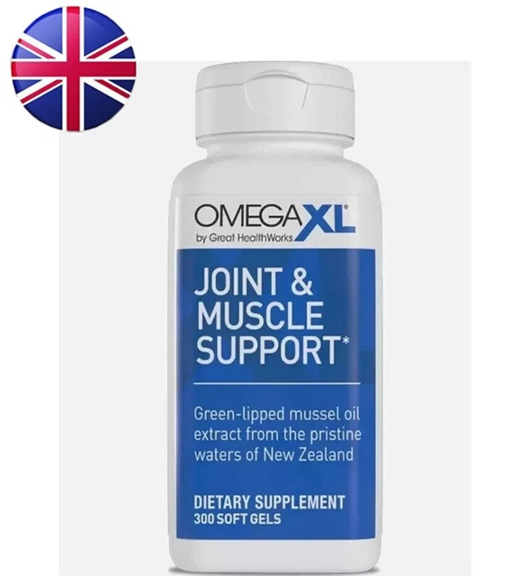 OMEGA XL 300 Capsules - Green Lipped Mussel Omega-3 Joint Relief ...