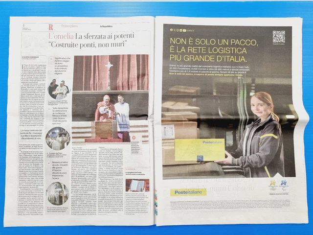 THE REPUBLIC APRIL 27, 2025 Funeral Pope Francis Bergoglio Trump ...