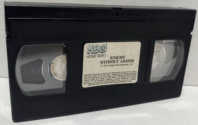 KNIGHT WITHOUT ARMOR (VHS, 1937) Marlene Dietrich, Robert Donat *TESTED ...