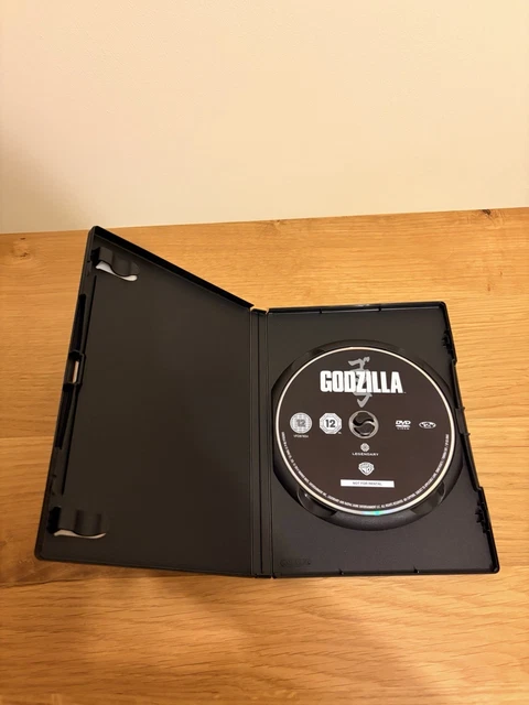 GODZILLA DVD (2014) 12A/12 Gareth Edwards Aaron Taylor-Johnson Region 2 ...