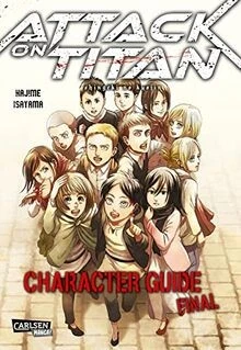 ATTACK ON TITAN: Character Guide Final: Das ulti... | Book | condition ...