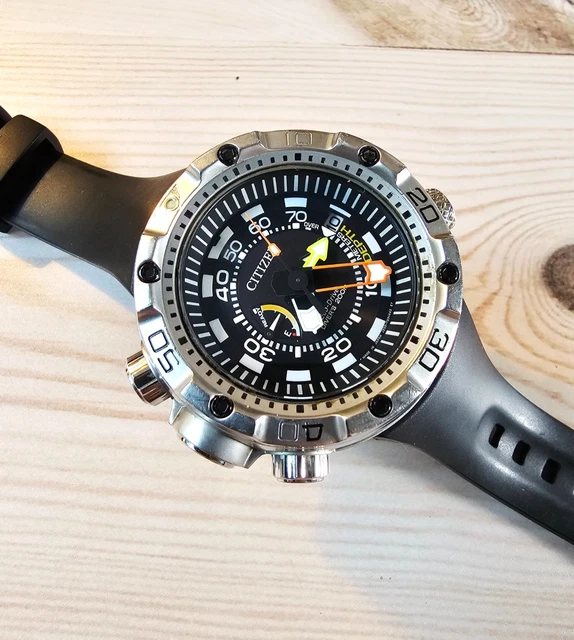 CITIZEN PROMASTER AQUALAND Divers 200m Solar Eco Drive BN2021-03E ...