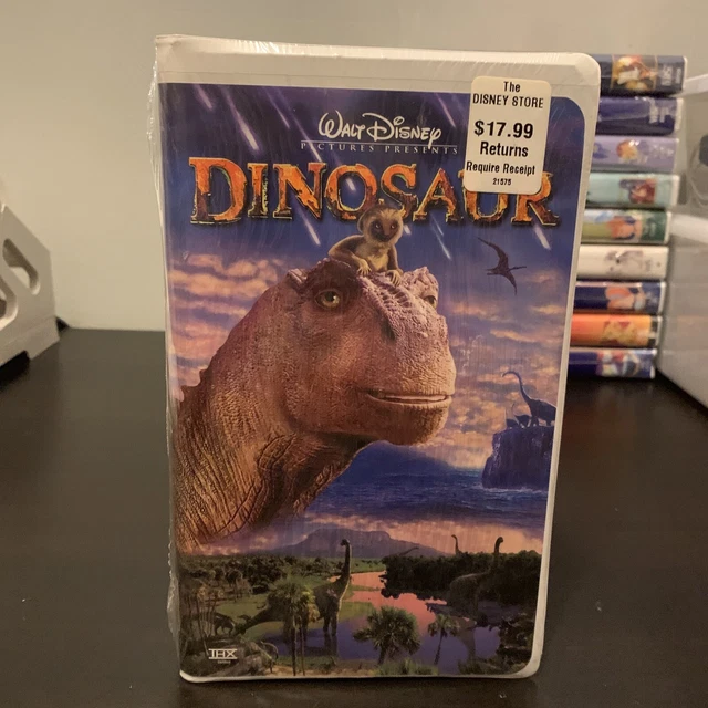 WALT DISNEY DINOSAUR VHS 2001 - Brand New Factory Sealed Mint More In ...